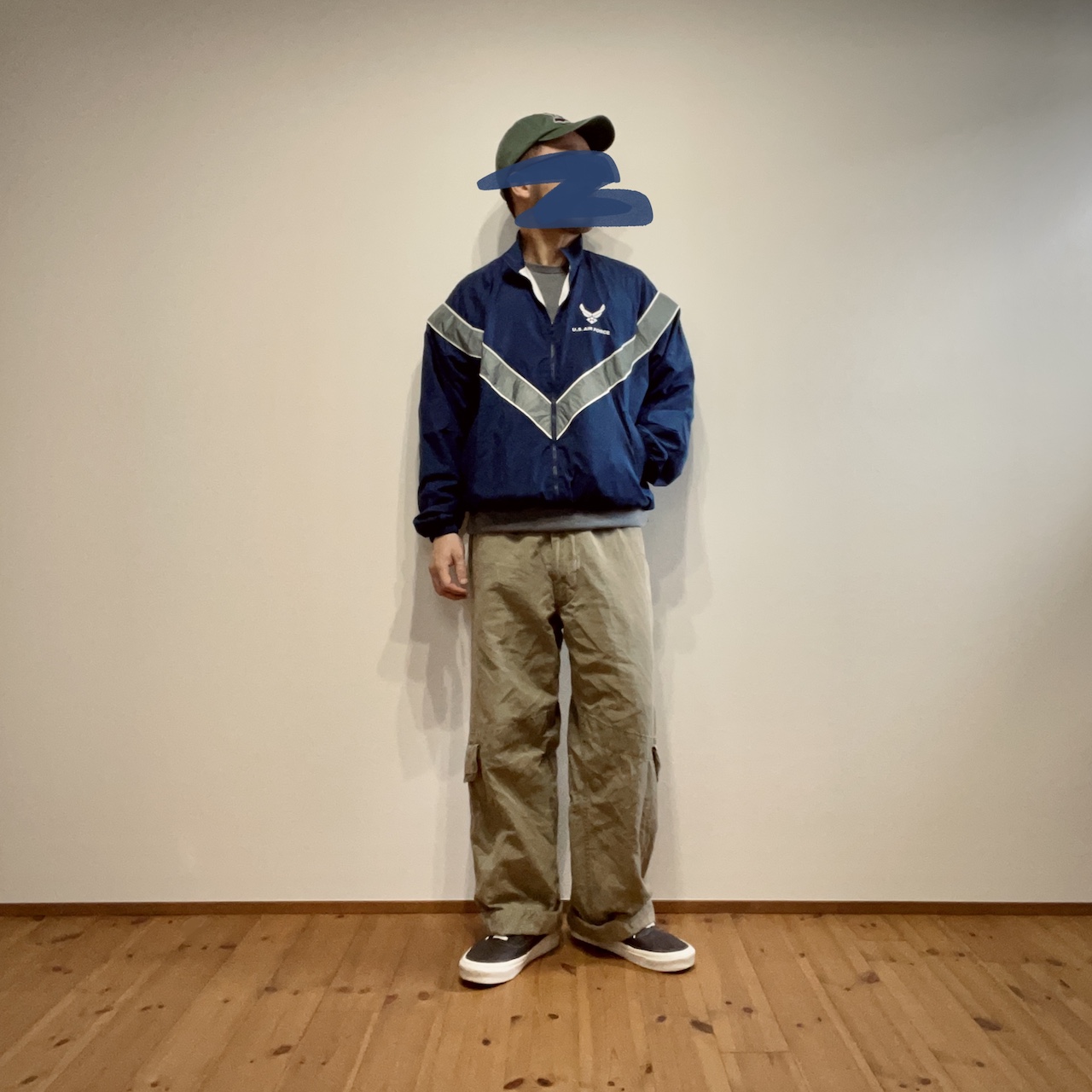【US AIR FORCE】IPTU トレーニングジャケットのサイズ感とコーデの魅力 | ちゃん貴の物欲解消備忘録