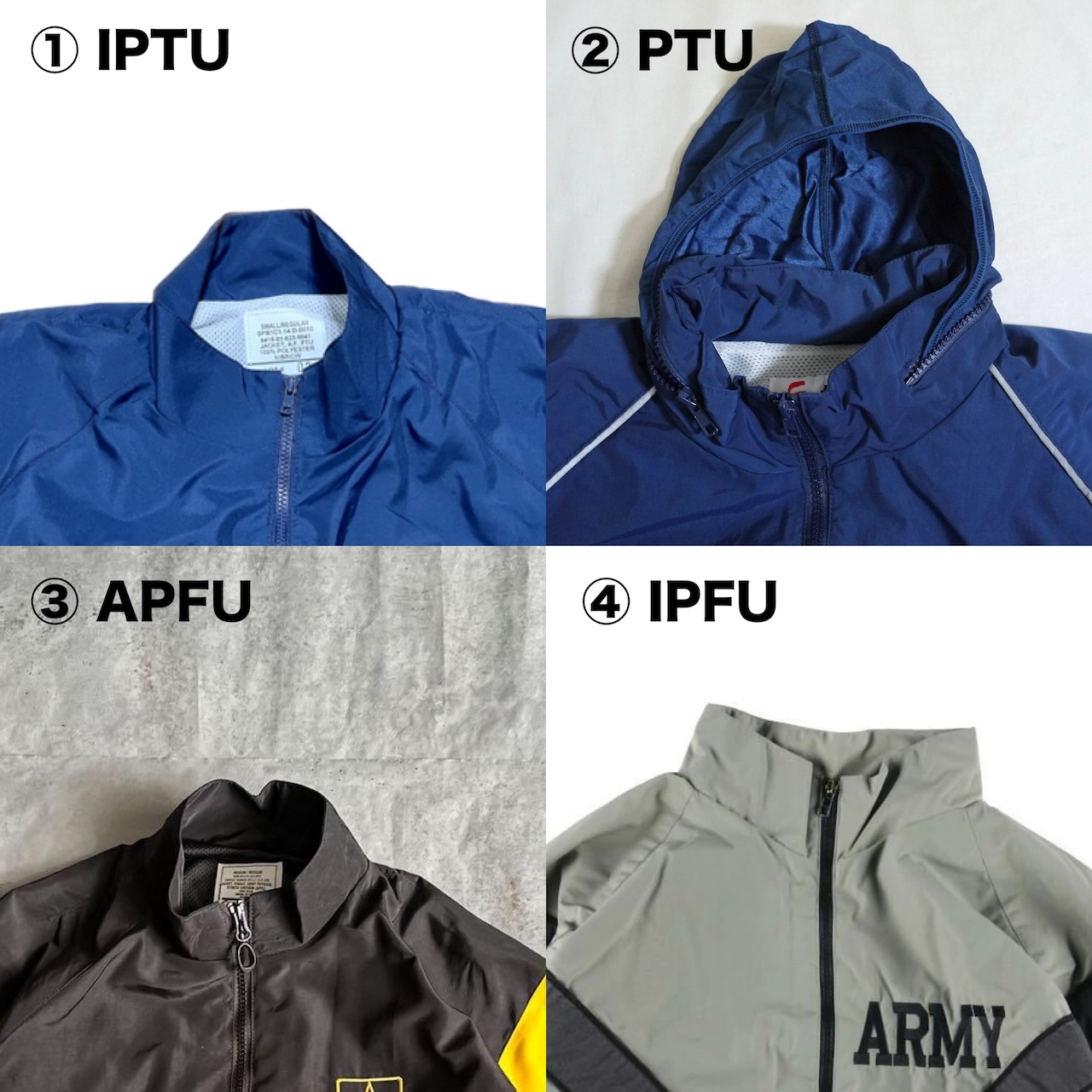 【超マニアック】IPFUとAPFU、PTUとIPTUって何が違うの！？ | ちゃん貴の物欲解消備忘録